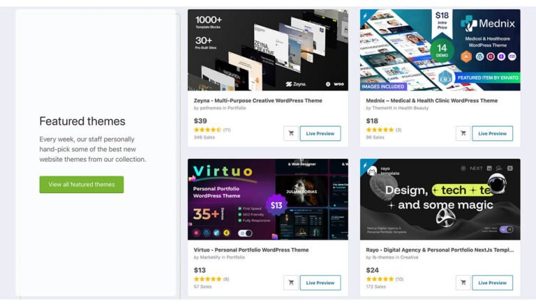 ThemeForest 主题教程：高质量主题森林模版 - 漾动网络